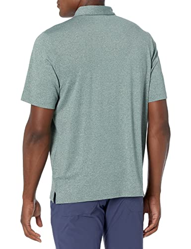 Cutter & Buck Forge Stretch Mens Polo, Hunter Heather, XL