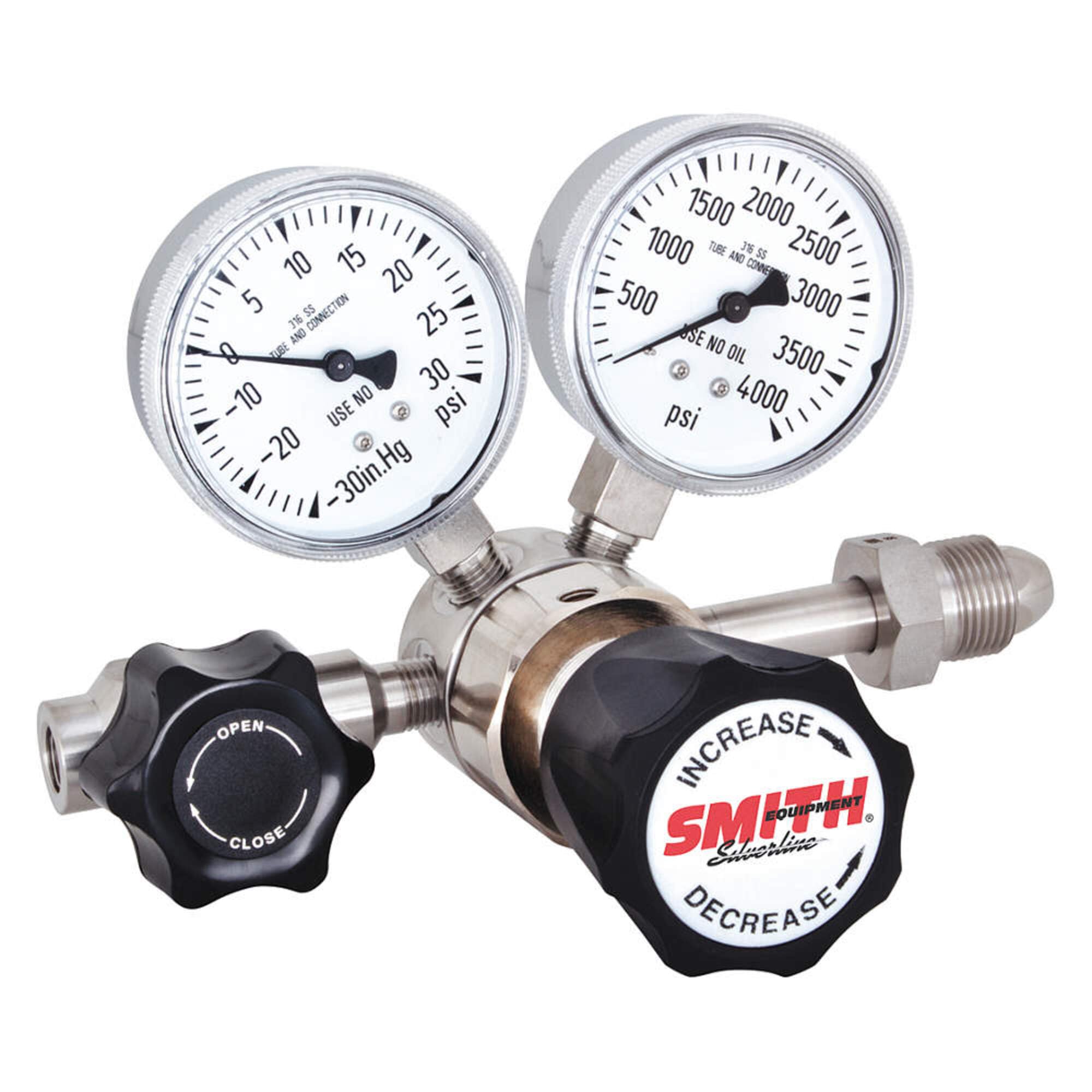 MILLER ELECTRIC 611-03020000 Specialty Gas Regulator,Neoprene,50 psi