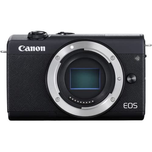 Canon EOS M200 Camera with 15-45mm Lens+Bag+Commander Stater Kit+64 Gig Card(16PC Bundle Kit) (Renewed)