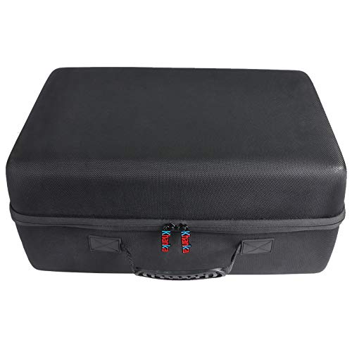 Khanka Storage Case Replacement for Sony Playstation 5 Console Standard Edition/Digital Edition (Black)