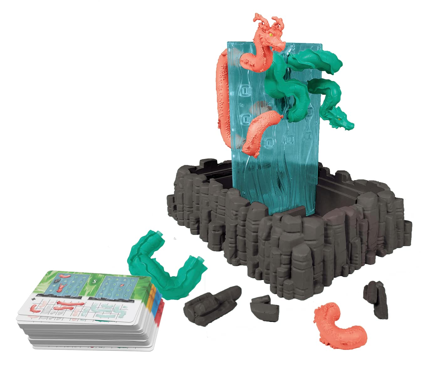 Think Fun ThinkFun Dragon Falls Logic Puzzle Game: Single-Player Problem-Solving Game for Ages 8+. Ideal for Dragon Lovers & Brainteaser Enthusiasts