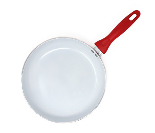 CONCORD 10.5" Ceramic Coated Non Stick Frying Pan Omelet Skillet Cookware PFOA and PTFE Free