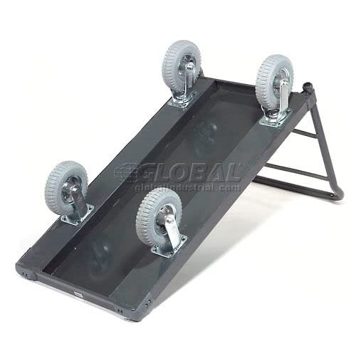 Global Industrial Platform Truck w/Steel Deck, 8" Pneumatic Casters, 48 x 30, 1200 Lb. Capacity
