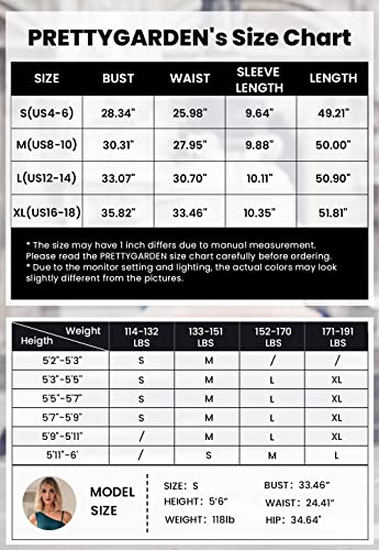 PRETTYGARDEN Women's Casual Summer Midi Dress Puffy Short Sleeve Square Neck Smocked Tiered Ruffle Dresses (Army Green,Medium)