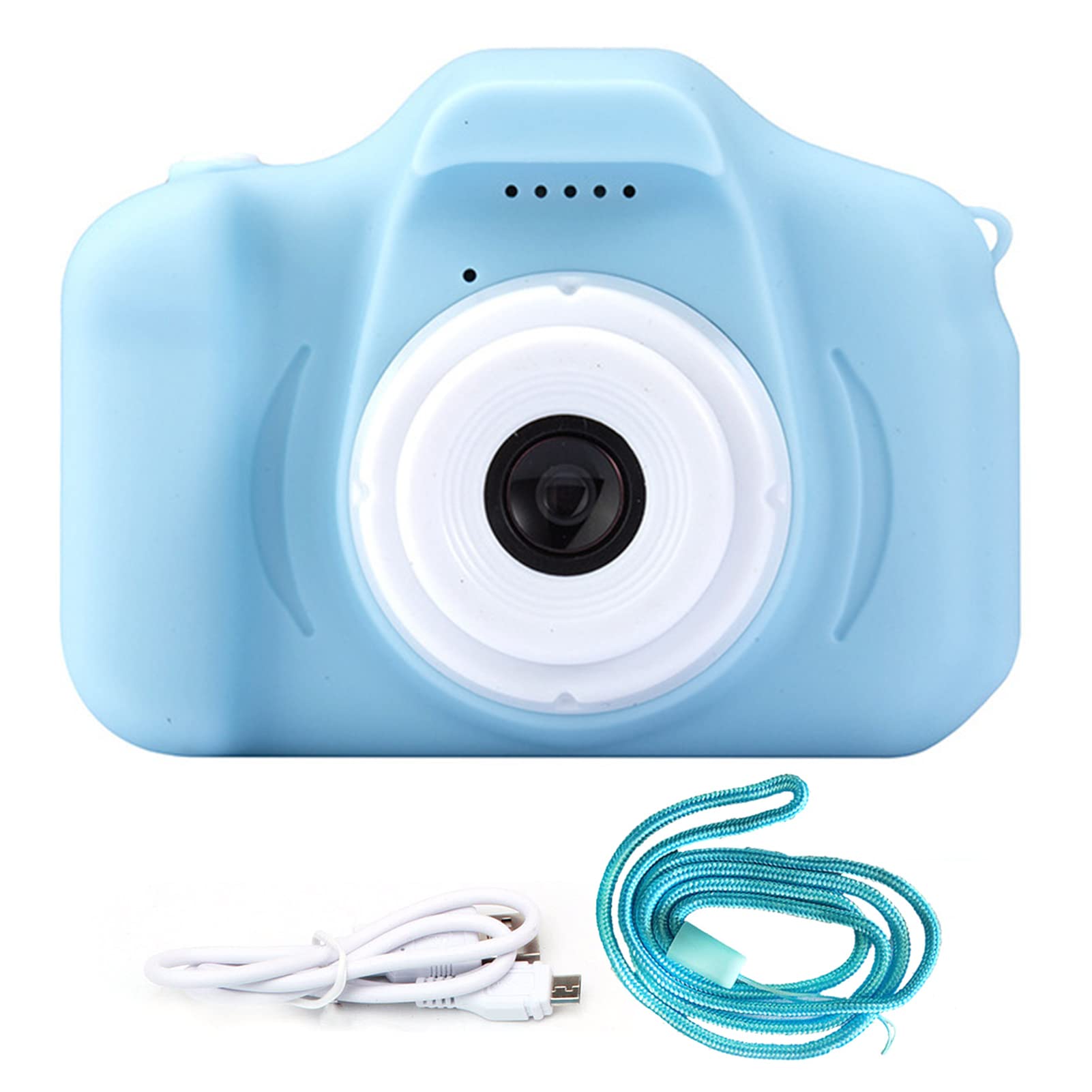Children Digital Camera, Gift Fall Resistant Children Mini Camera 32GB Maximum Memory Card for 3β12 Yrs for Travel