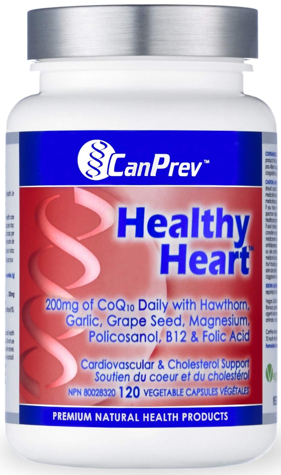CanPrev Healthy Heart Vegi Capsules, 120 Count