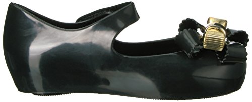 Mini Melissa Kids' Mini Ultragirl Sweet Iv Mary Jane Flat,Black,10 Regular US Toddler