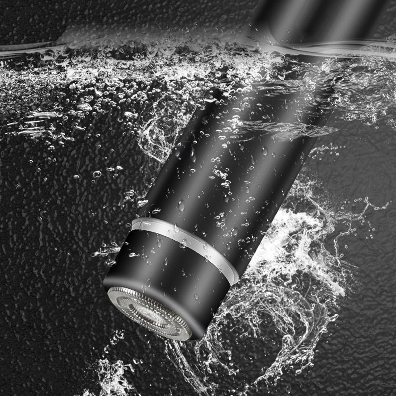Mini Portable Electric Shaver, Pocket Size Washable Electric Razor, USB Fast Charging, Mini Electric Shaver for Men (Blue)