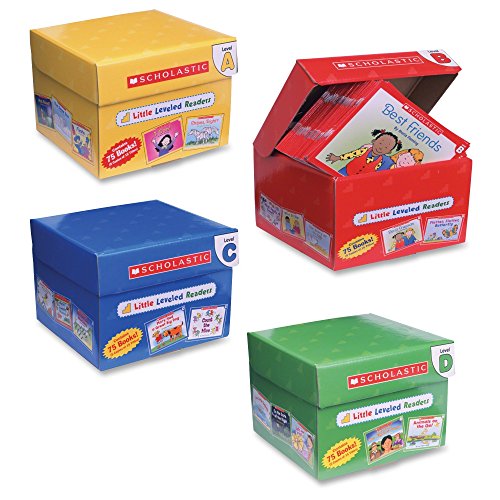 Scholastic 0439632390 Little Leveled Readers Mini Teaching Guide 75 Books Five Each of 15 Titles