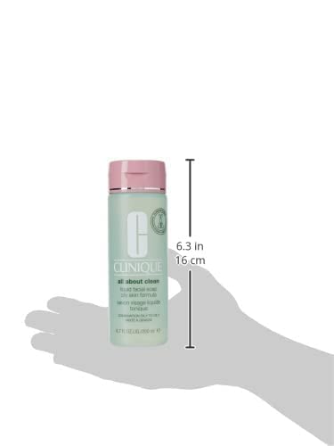 Clinique All about Clean Liquid Facial Soap Oily Skin, 6.7 Ounce