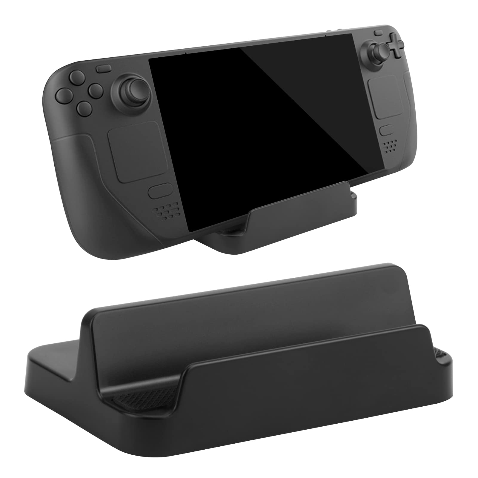 EYYVRE Stand Dock for Valve Steam Deck, Desktop Heat Dissipation Steam Deck Dock Steam Deck Accessories Multifunctional Phone Holder