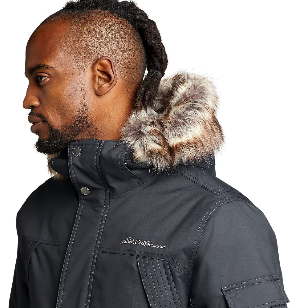 Eddie Bauer Men's Superior Down Bomber Jacket, Antique Bronze, X-Large