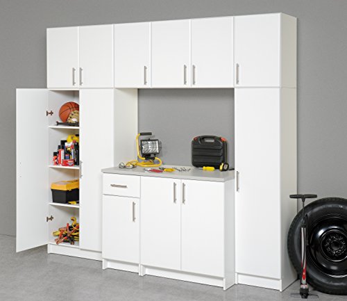 Prepac Elite 16" Narrow Cabinet in White