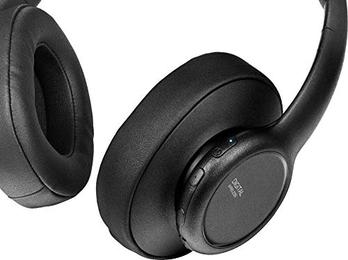Insignia - NS-HAWHP2 RF Wireless Over-The-Ear Headphones - Black