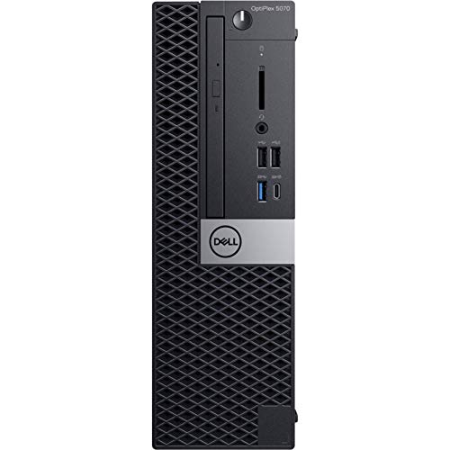 Dell OptiPlex 5070 Desktop Computer - Intel Core i5-9500 - 8GB RAM - 256GB SSD - Small Form Factor (Renewed)