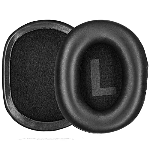 JULONGCR G PRO X Earpads Replacement Ear Pads Cushions Cups Muffs Accessories Compatible with Logitech G PRO/G PRO X Gaming Headset Parts. (Black)
