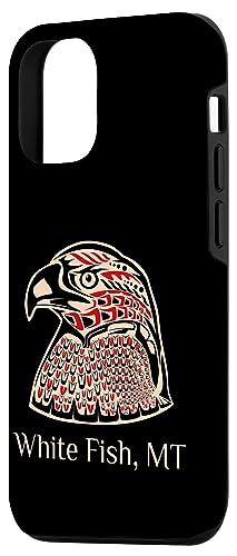iPhone 13 White Fish MT Eagle Native American Indian Haida Pacific NW Case