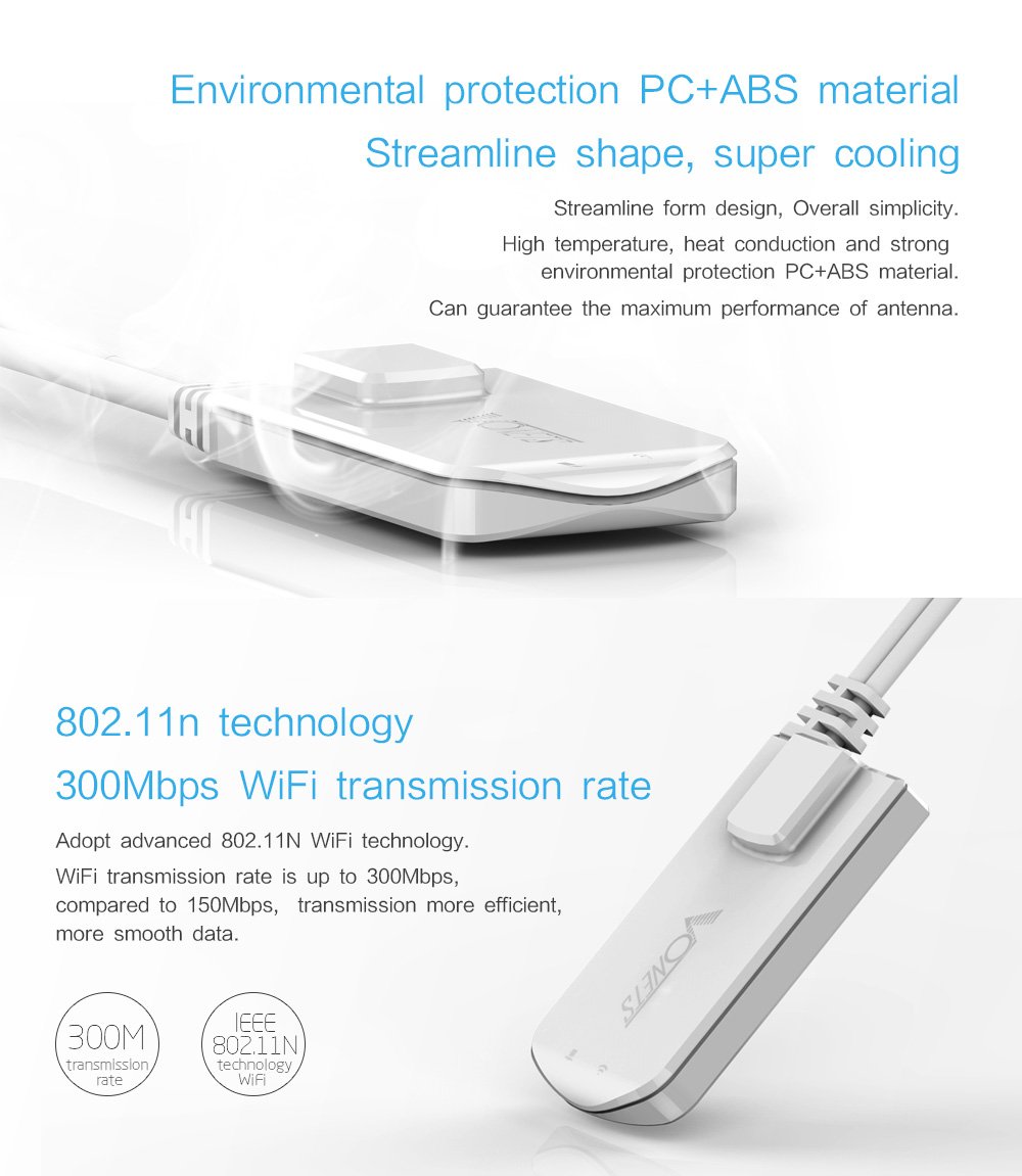 Vonets VAP11N-300 Wireless Mini WiFi Bridge/Repeater The Best Partner of IP Device/IP Printer/xbox/ps3/Dreambox Professional WiFi Bridge