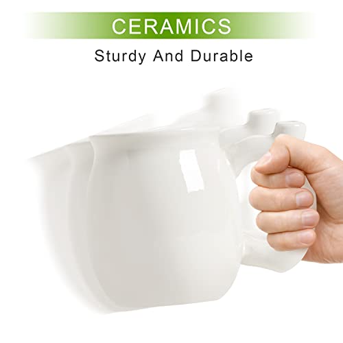 ISTOOLL Wake and Bake Coffee Mug, Novelties White Ceramic Coffee Cup for Gift