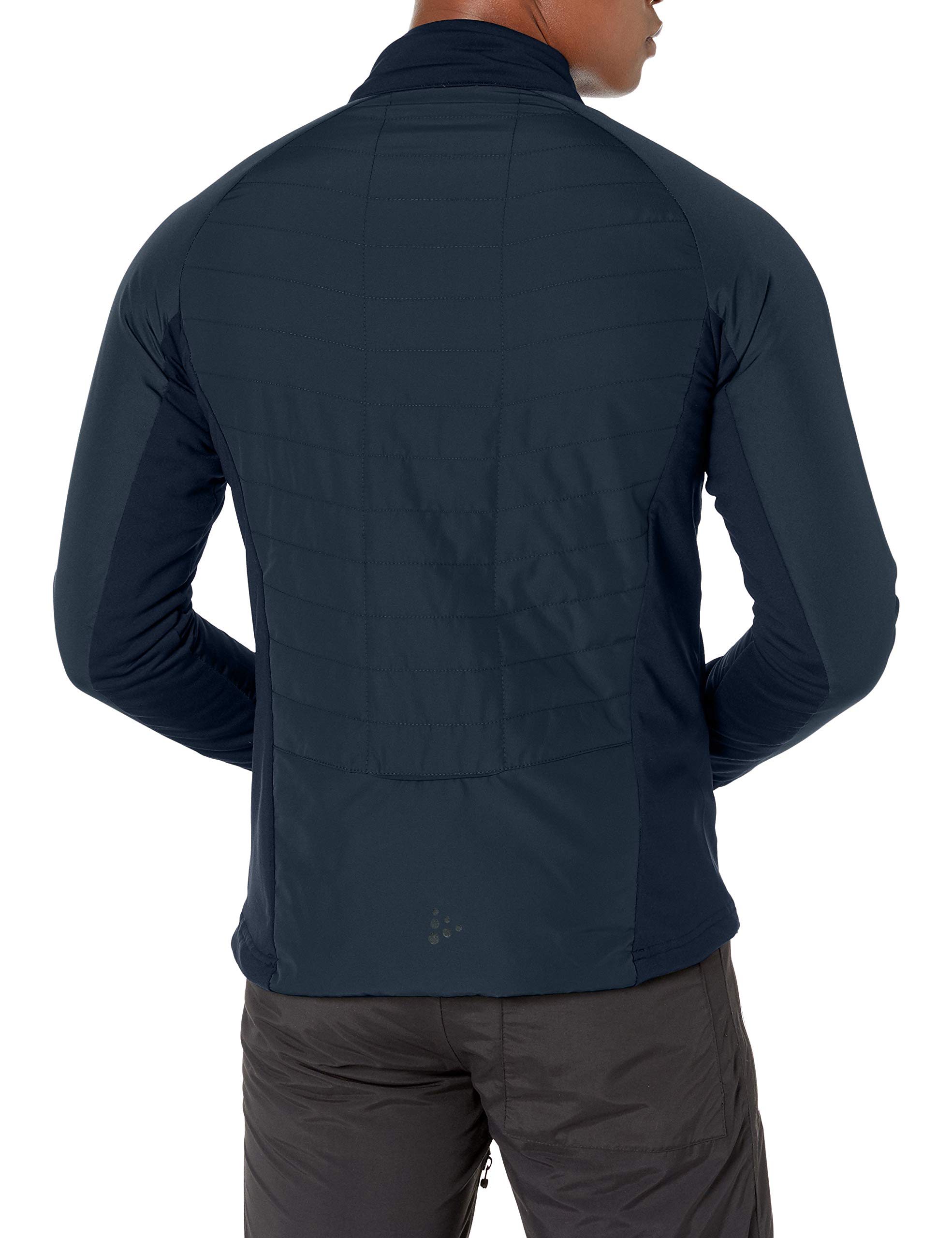 Craft Men's Storm Thermal Wind Protective Nordic Snow Skiing Jacket, Blaze, Medium