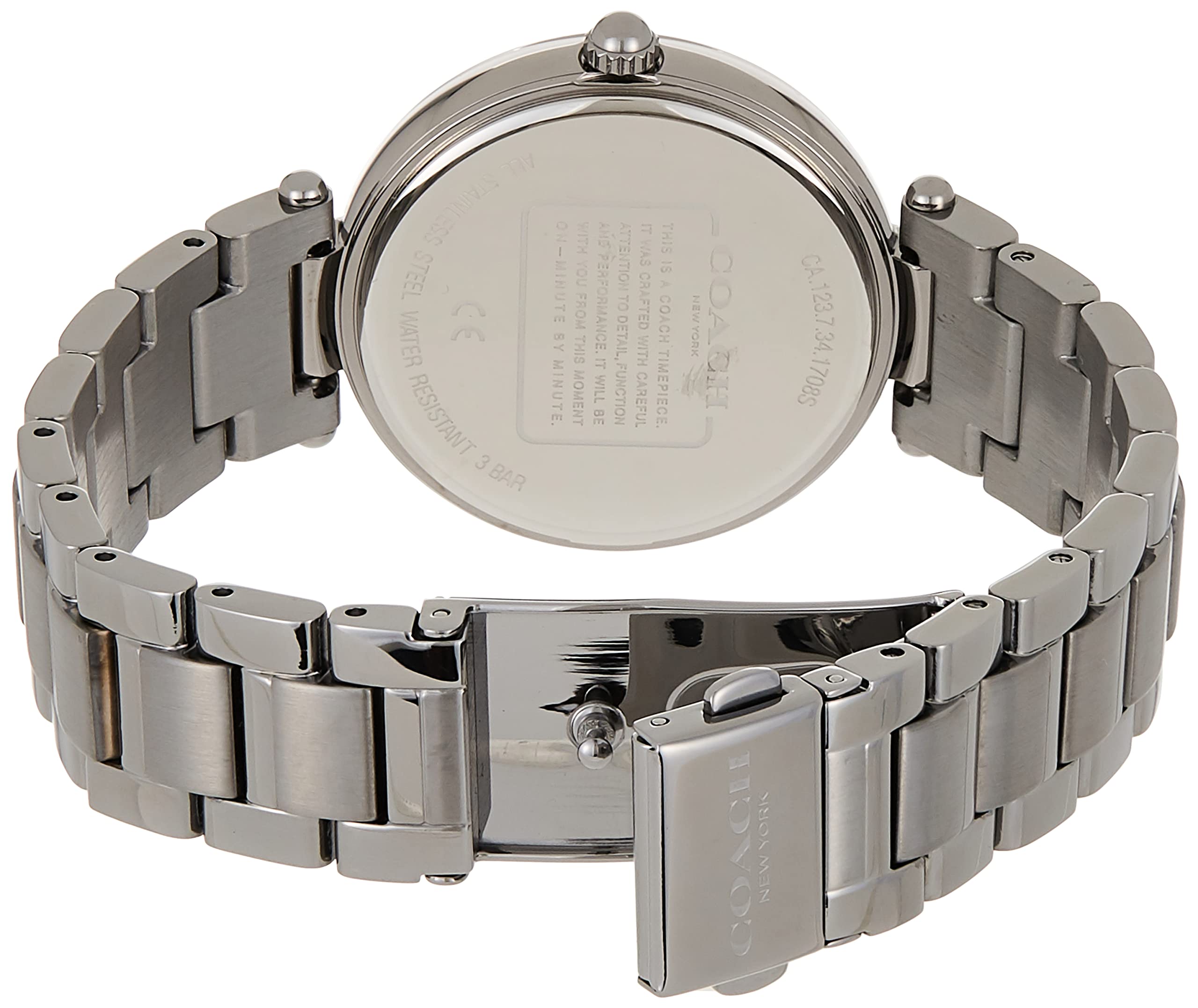 COACH Analog Business Quartz Ladies New York Crystal Diamond 14503424