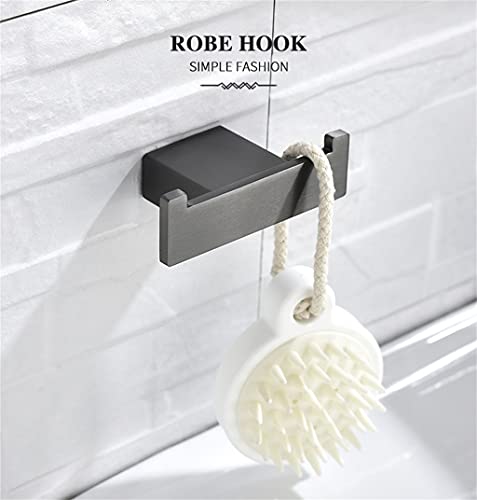 EYHLKM Gray Towel Hook Coat Hat Door Hook Hanger Wall Hook Retro Home Deco Robe Hooks Stainless Steel Bathroom Accessories