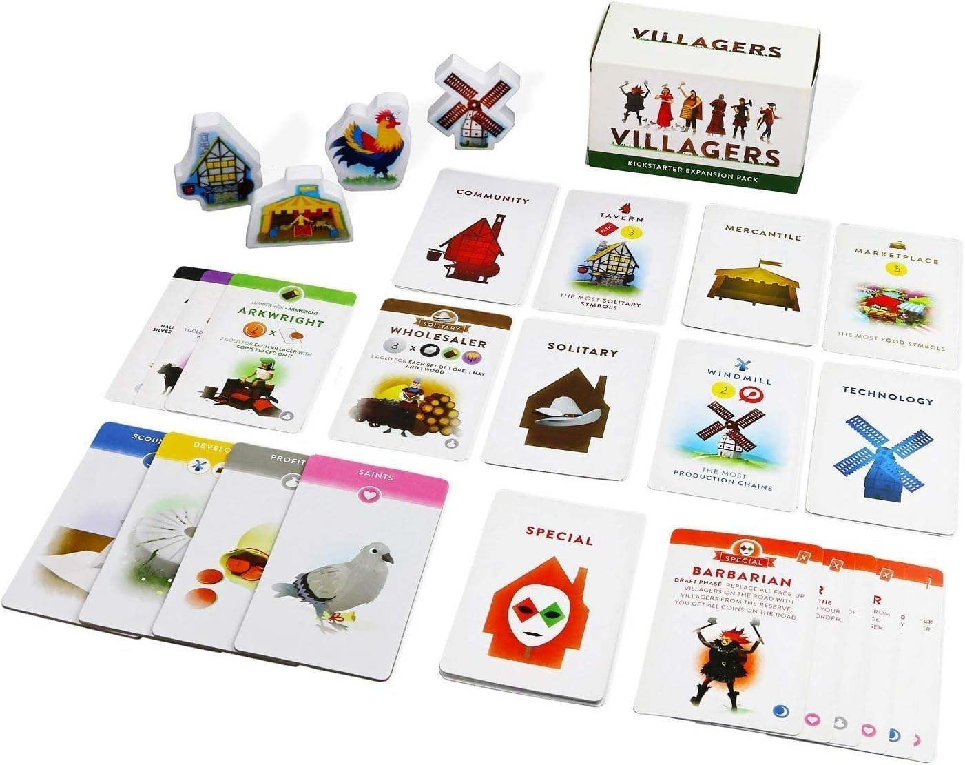 Sinister Fish Games Villagers: Expansion Pack, Game