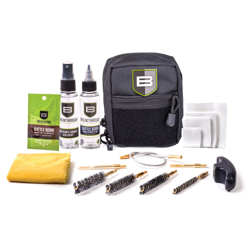 Breakthrough Clean Technologies QWIC-P Pistol Pull Through Cleaning Kit (Black)
