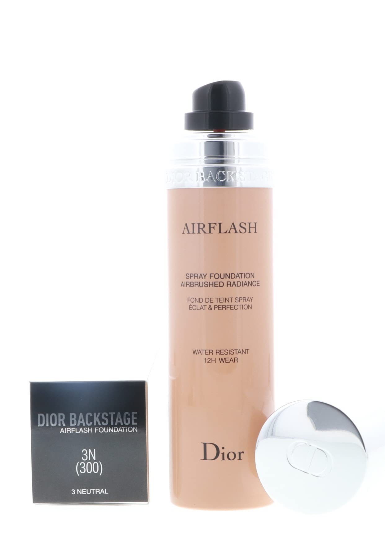 Christian Dior Skin Airflash Spray Foundation 300, Medium Beige, 2.3 Ounce