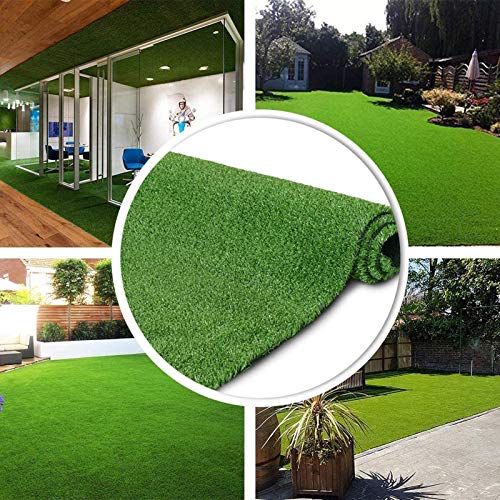Goasis Lawn Artificial Grass Turf Lawn - 7FTX12FT(84 Square FT) Indoor Outdoor Garden Lawn Landscape Synthetic Grass Mat