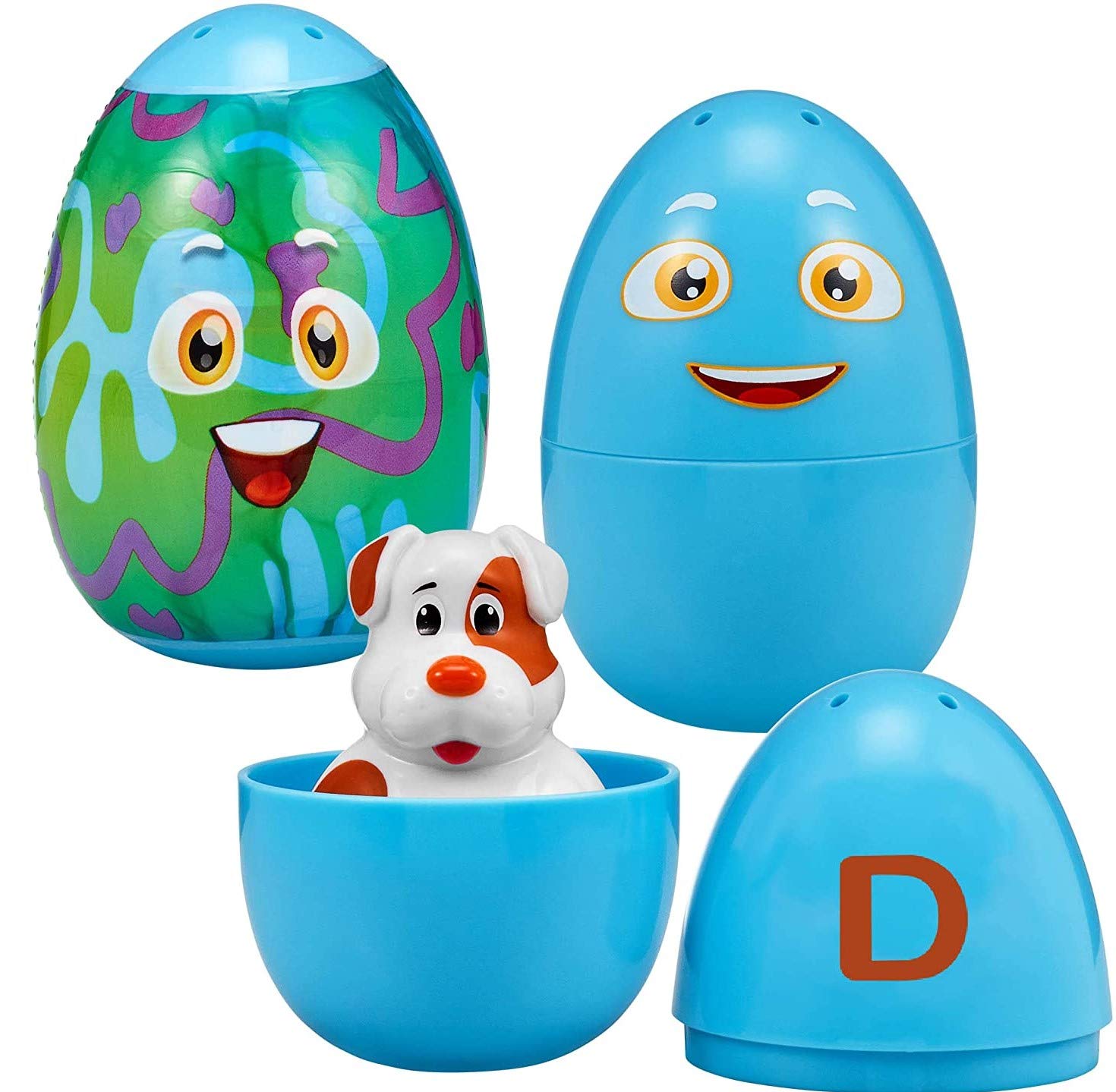 CHTK4 75800 CHU TV PEEK & Play Surprise Eggs-Single Pack. Styles, Colours Vary