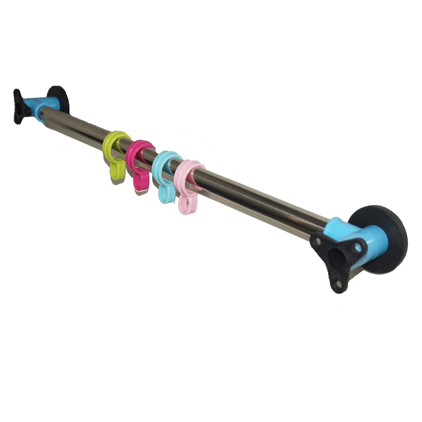 Magnetic Towel Bar Towel Magnet Holder Towel Rack Towel Hook Towel Hanger - 18-Inch - For Refrigerator, Kitchen Sink, fridge, oven, BBQ grill, washer/dryer, file cabinet, steel doors, shelving