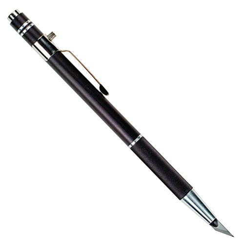 Excel Blades Retractable Pen Knife - Made in the USA, Pen Knife with Pocket Clip- Light Duty Scrapbook Knife & Precision Craft Knife - 2 Pack