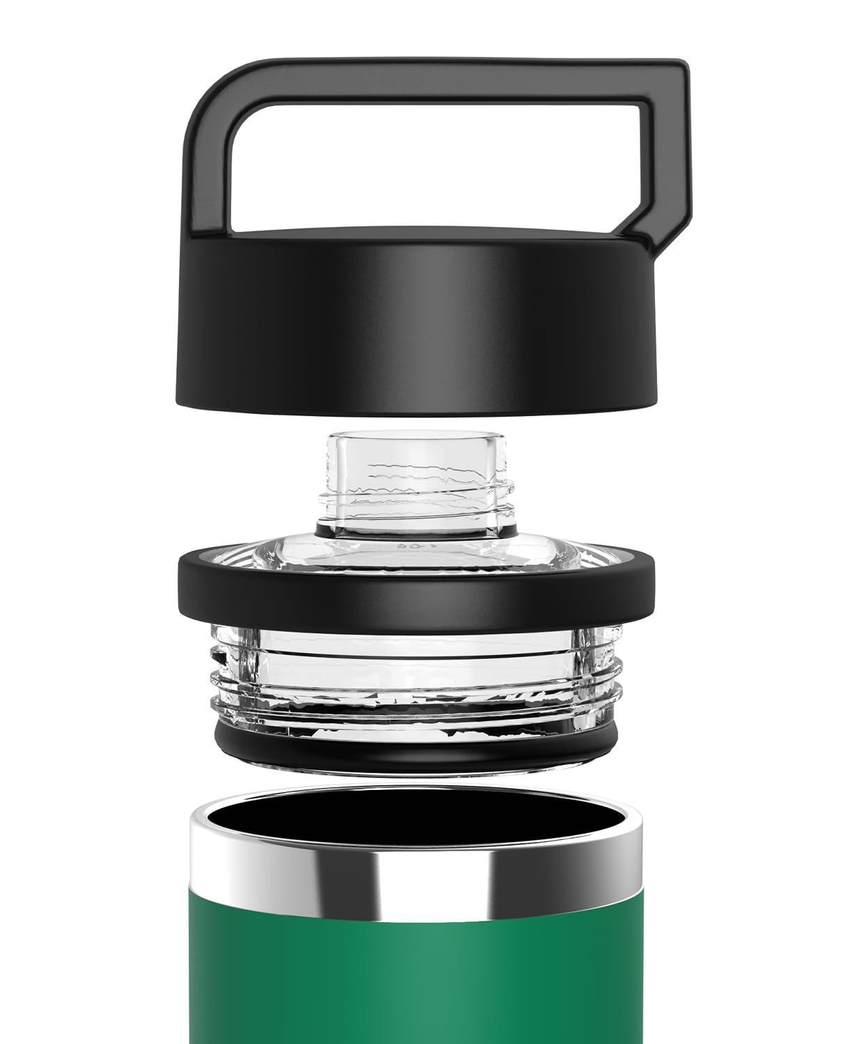 Chug Cap for Yeti Rambler Bottle 18 oz, 26 oz, 36 oz, 64 oz, Chug Replacement Lid Cap Accessories Compatible with all Yeti Rambler Bottle Models (Compact)