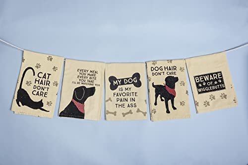 Primitives by Kathy Rustic Dish Towel, 28" x 28", I'll Be Watching You, Cotton