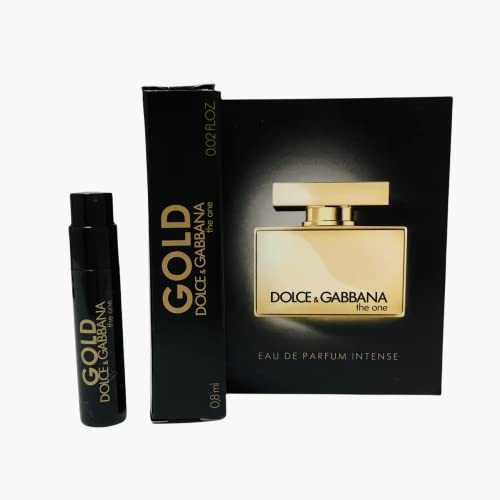 Dolce & Gabbana The One Gold Intense for Women Eau De Parfum Vial Spray, 0.80ML/0.02 OZ (New 2021)