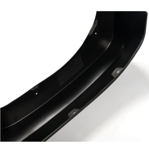 CAZHJISHIUE 4pcs Fender Flares Front Rear Left Driver Right Passenger Smooth Black Polypropylene Pocket Riveted Style 6.5/8 Bed MM15569
