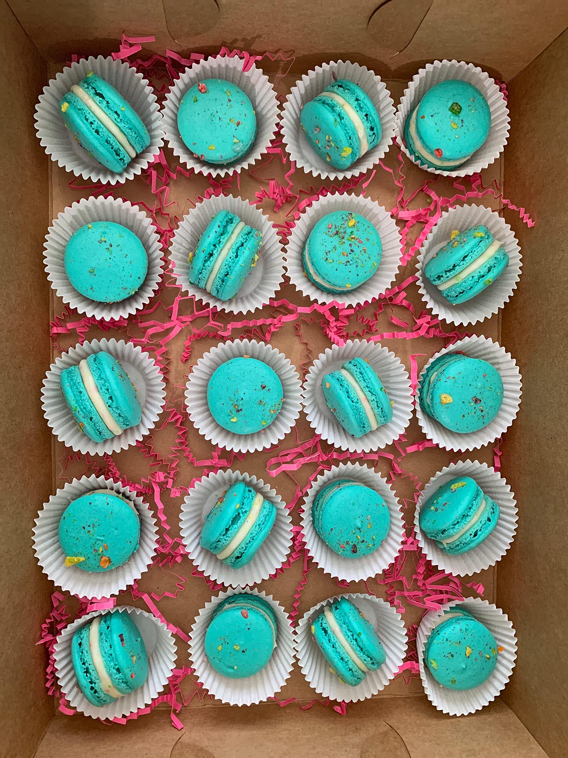 Decony Mini White Baking Cups Cupcake Liners ,candy cups - 1" X 3/4" ideal use for holding truffles , chocolate covered strawberries , candy and nuts - 1000 pc.