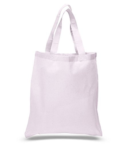 Set of 12 Wholesale Cotton Tote Bags 100% Cotton Reusable Tote Bags 1 Dozen