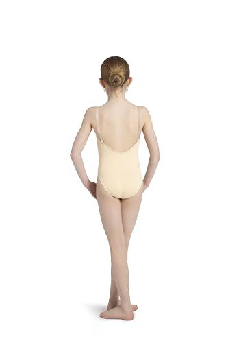 Capezio Big Girls' Over's and Under Camisole Leotard, Nude, Intermediate