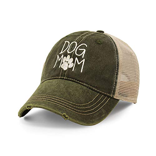 CHOK.LIDS Dog Mom Dad Hat Cotton Baseball Cap Polo Style Low Profile (TC102 Charcoal)