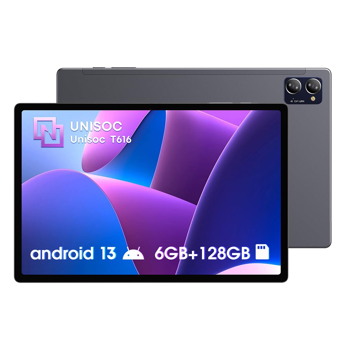 CHUWI Hipad Plus Android 10 Tablet PC, 1080P Display, 8GB 128GB, 13MP+8MP Dual Camera