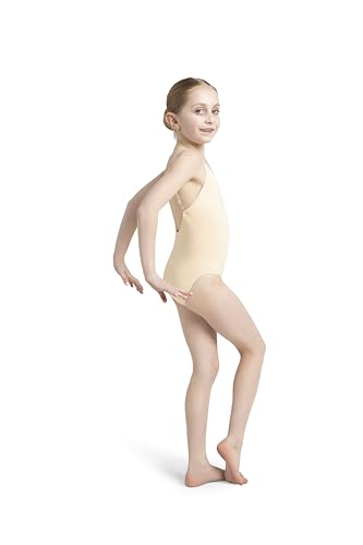Capezio girls Over's and Under Camisole Leotard, Nude, Large