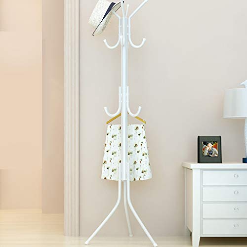 Coat Racks Coat Racks with Hooks Coat Stand Free Standing Coat Tree Clothes Hanger Hat Stand for Hallway Bedroom Home Office 175cm