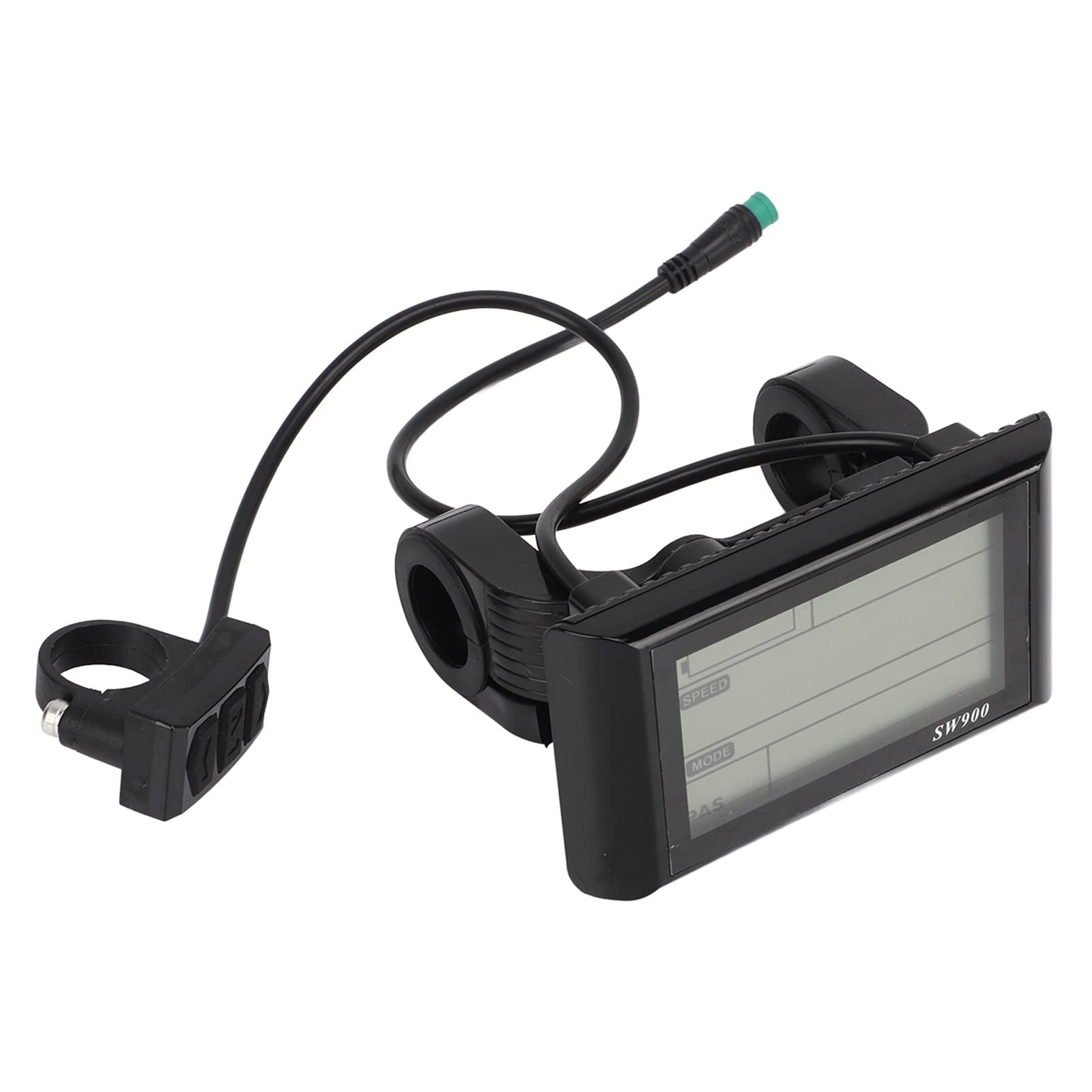 Electric Bike Panel, 24V 36V 48V 60V Lightweight Useful Data Waterproof a Electric Bike LCD Display Panel for Scooter