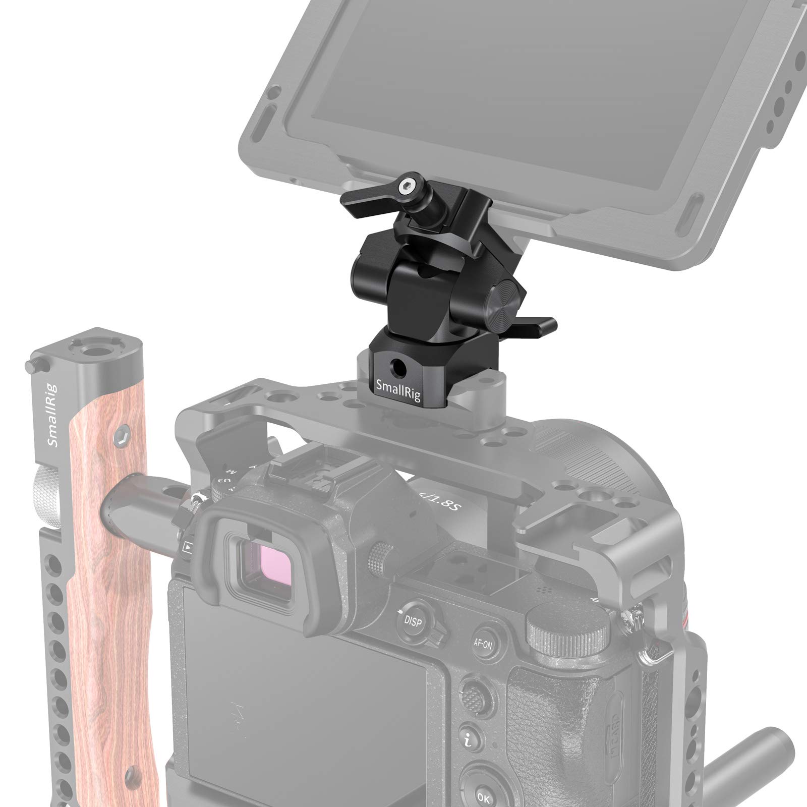 SmallRig Swivel and Tilt Monitor Mount with NATO Clamp Both Sides BSE2385