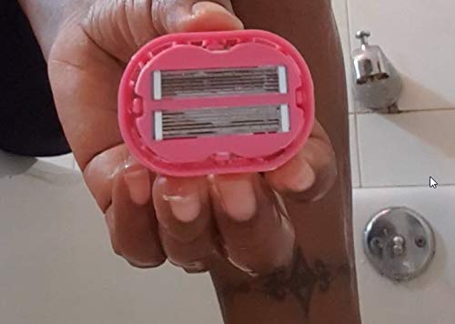 Classic Omnishaver - Pink - The Fastest Way to Shave Head, Legs, Arms, Body | An Alternative to Disposable Shaving Razors Self Cleans & Strops During Use with Durable Blade, Bald Head Shaver for Women