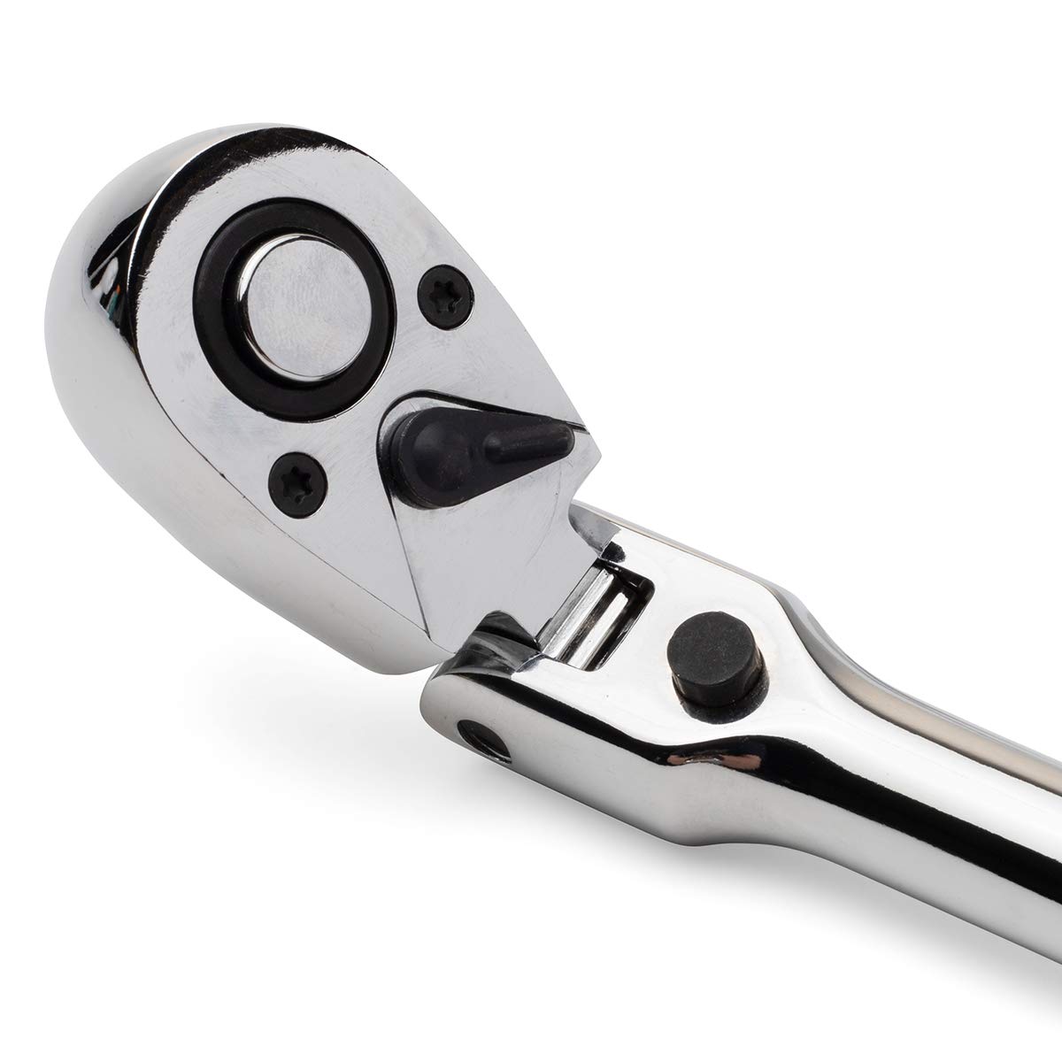 Eastwood 1/2" Drive Extra Long Flex Head Ratchet with Drop Forged Steel Handle Tool 72 Teeth Gears Chromoly Steel Gears