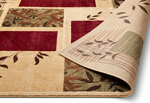 Well Woven Barclay Hannover Ivory Modern Area Rug 2'3" X 3'11"