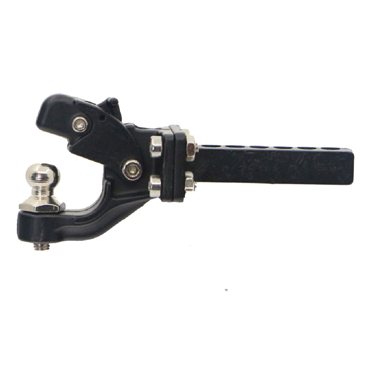 Share Goo Metal 1/10 RC Hitch Trailer Hook Simulation Climbing Tow Shackles Compatible with Traxxas TRX-4 90046 90047 SCX10 1/10 RC Crawler Ca